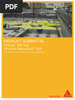 Sika Grout - 114 Sa | PDF | Concrete | Rust