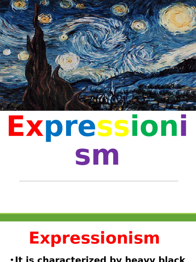 Understanding Expressionism Art | PDF | Expressionism | Paintings