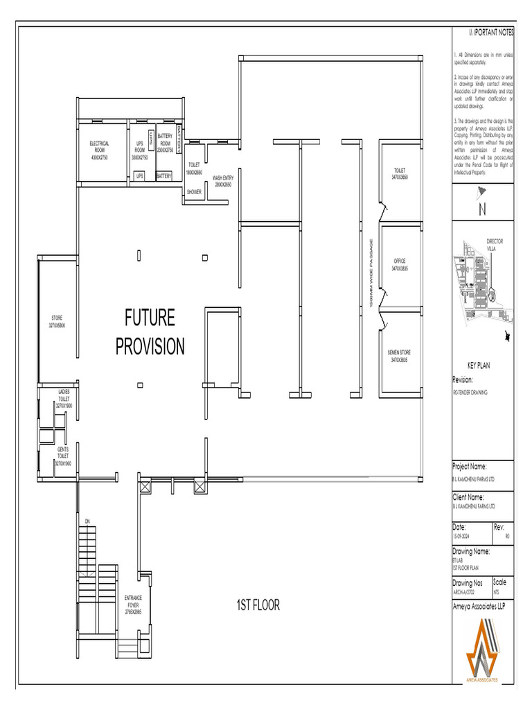 Et Lab-Arch-1st Floor Plan | PDF