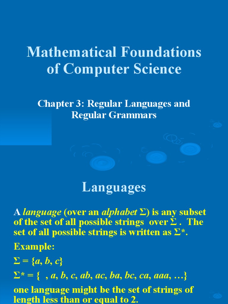 Regular Grammars | Download Free PDF | Regular Expression | Automata Theory