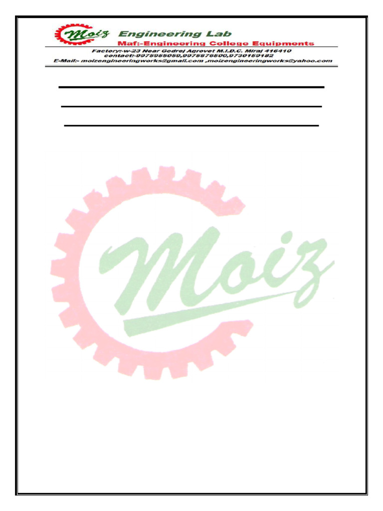 Dynamic Balancing Machine Moiz | PDF | Mechanical Engineering | Machines