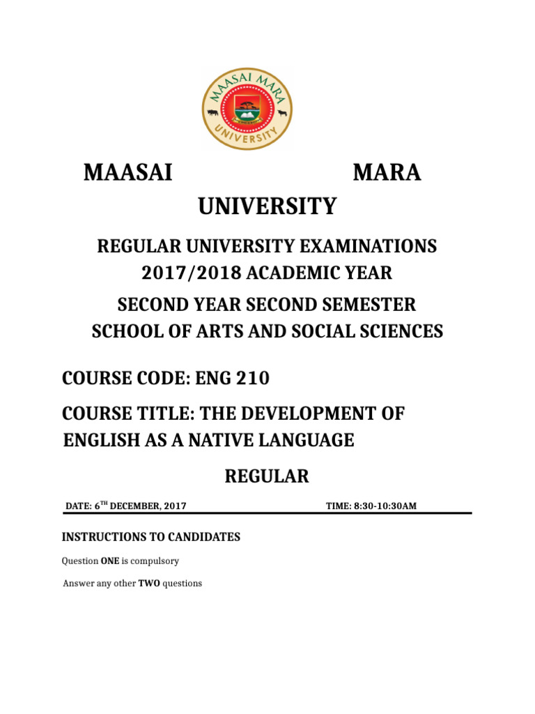 Eng 210 Sep 2017 Main | PDF