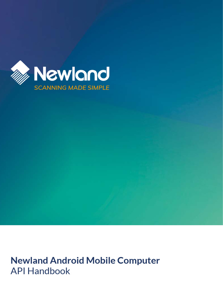 Newland Android SDK API Handbook | PDF | Barcode | Parameter (Computer Programming)
