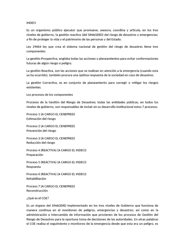 Eva2 | PDF | Reducción de Desastres