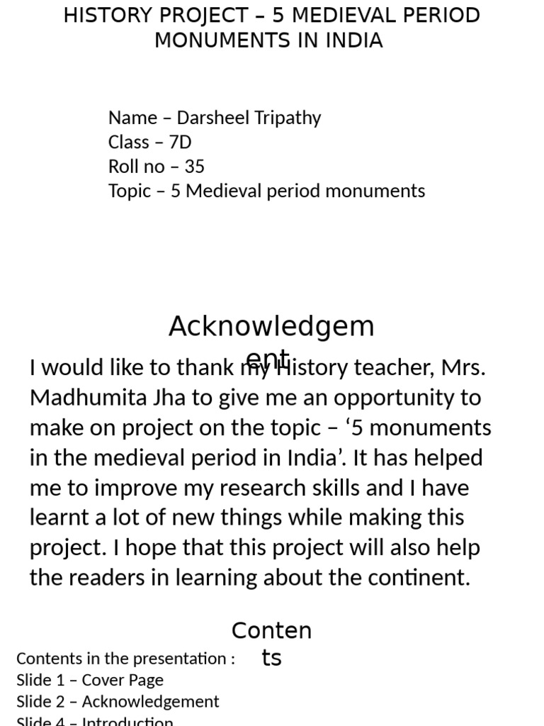 History Project | PDF