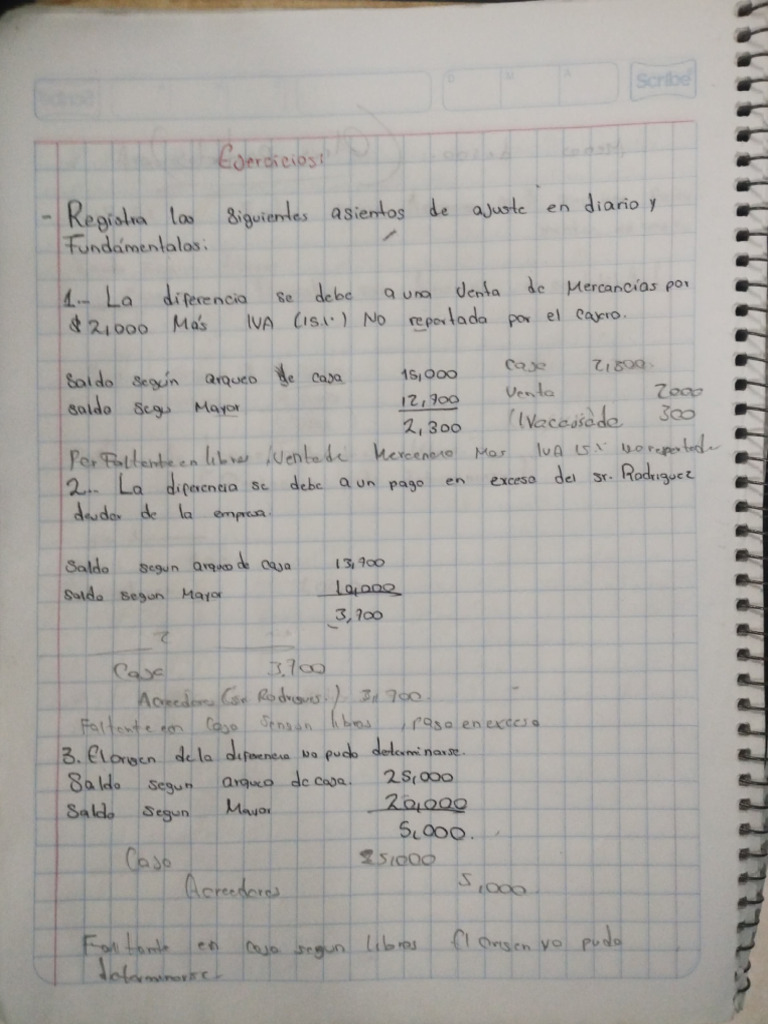 Arqueo de Cja 2 | PDF