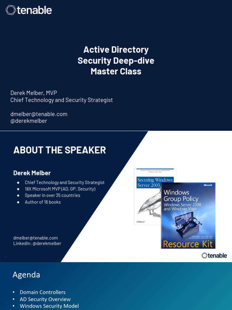 Active Directory Security Best Practices | PDF | Active Directory ...