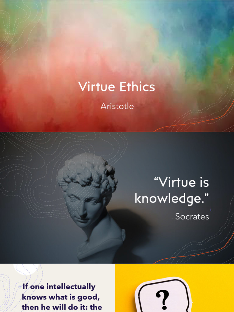 Aristotle Virtue Ethics | PDF