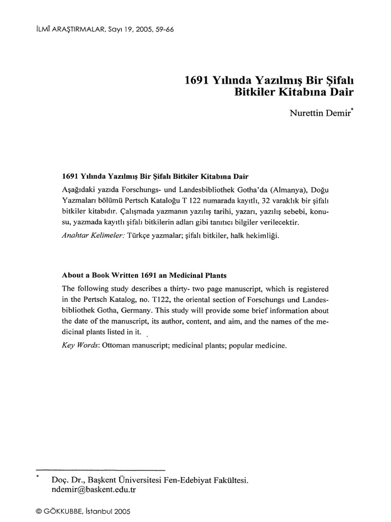 1691 Y__l__nda Yaz__lm____ Bir __ifal__ Bitkiler Kitab__na Dair[#86061]-73529 (2) | PDF