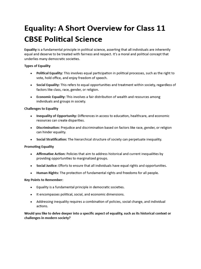 Overview of Social Justice Concepts | PDF | Equal Opportunity | Social ...