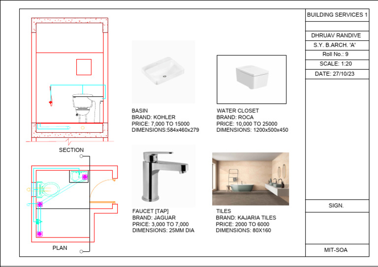 Toilet Design-Layout2 | PDF