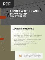 Matric Rewrite Timetable 2025 | PDF