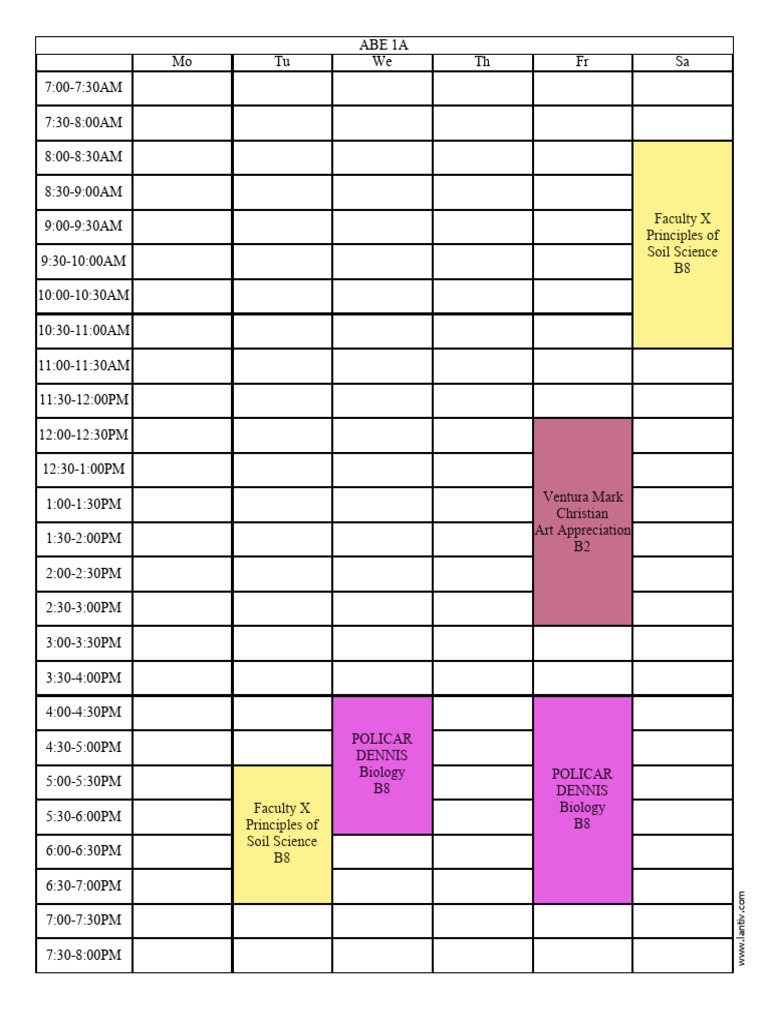 2nd Sem Sched v1 | PDF | Science | Engineering