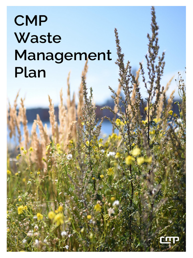 CMP Waste Plan for Maritime Industry | PDF | Waste | Waste Management