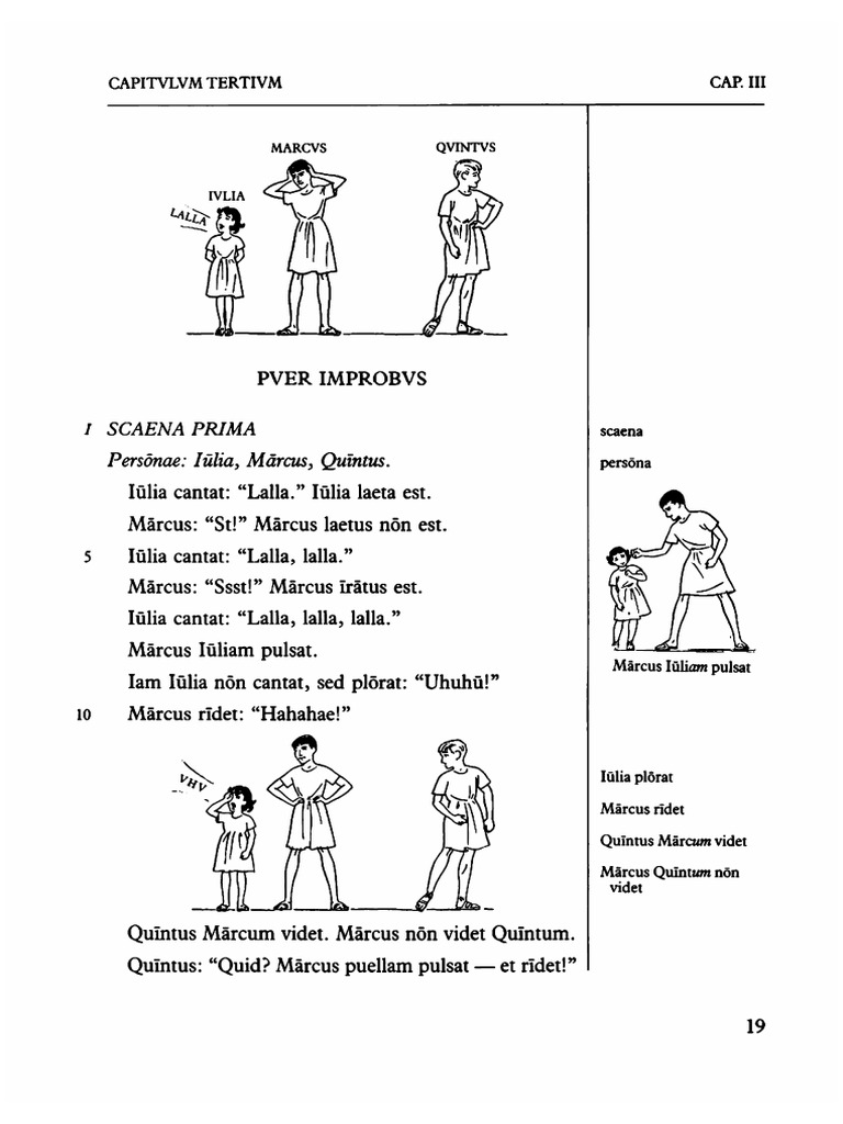 Familia Romana - Capitulum Tertium | PDF