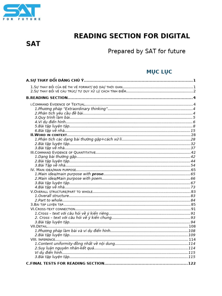 Ure Reading Section For Digital SAT | PDF | Malaria | Traffic Collision