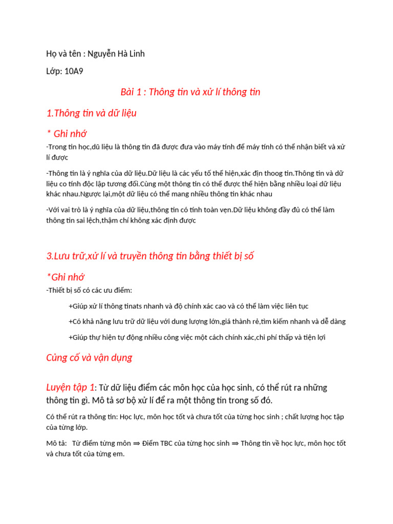 H - - - -v - - -t - - n.docx; filename= UTF-8''Họ-và-tên | PDF