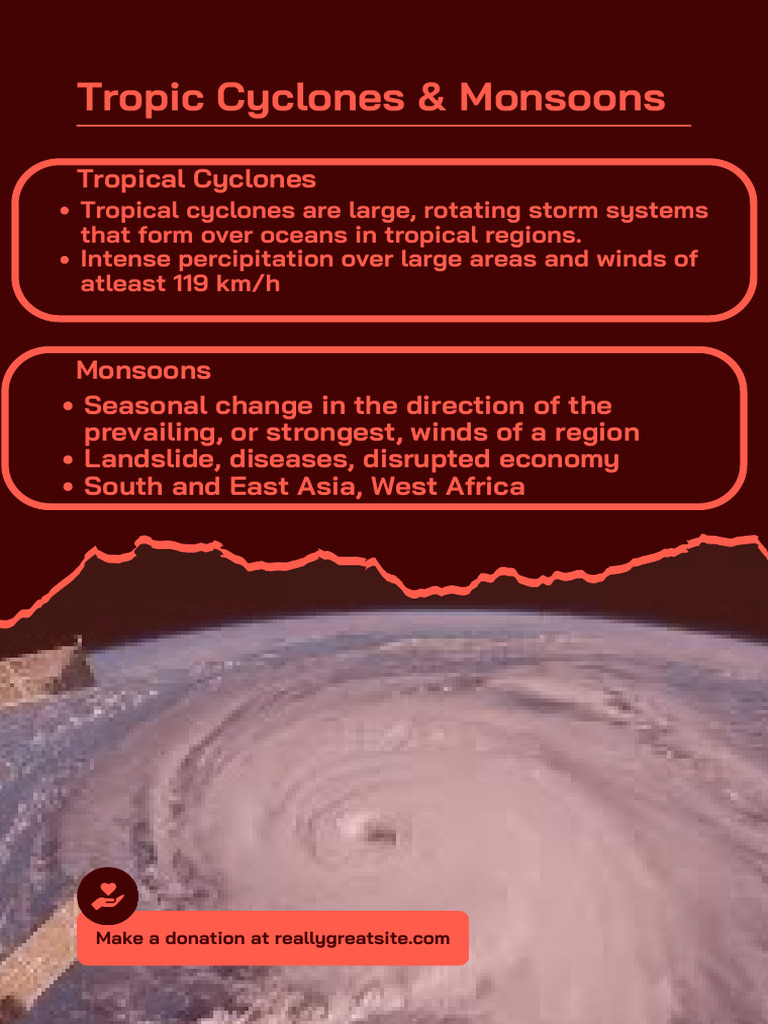 Tropic Cyclones & Monsoons.pdf | PDF