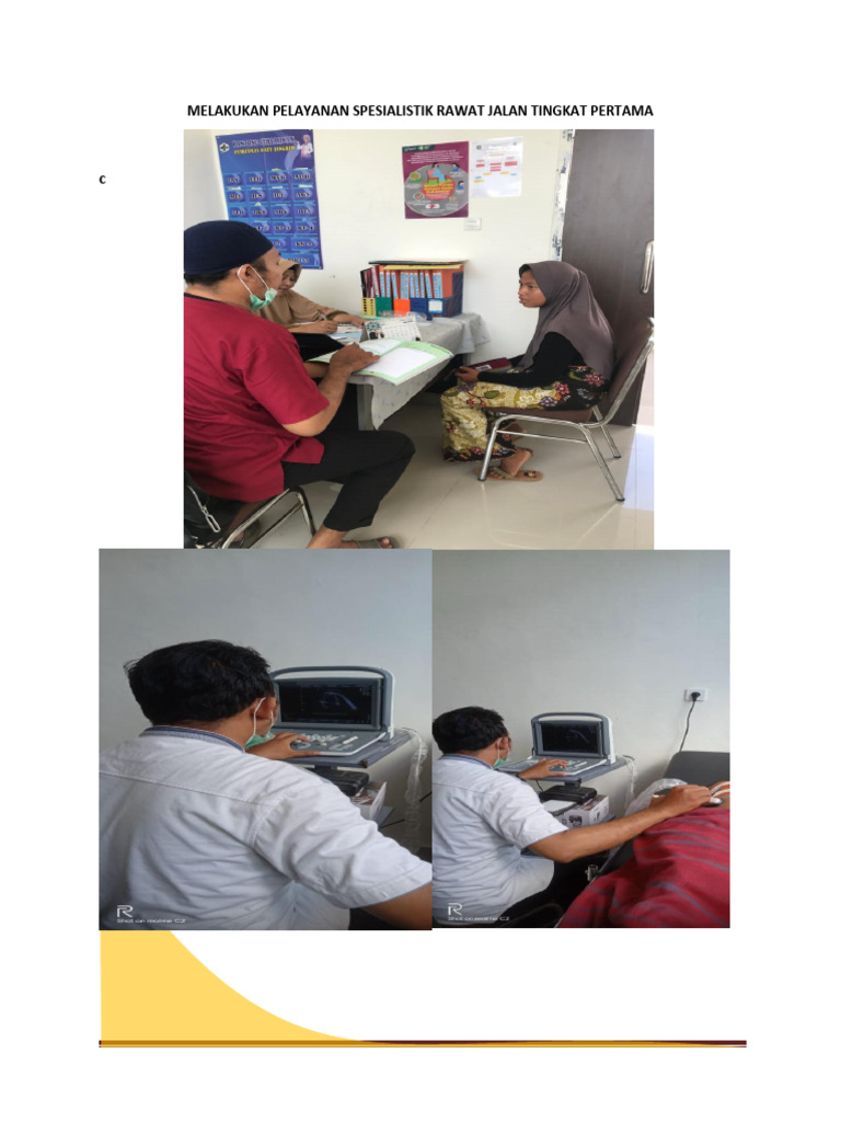MELAKUKAN PELAYANAN SPESIALISTIK RAWAT JALAN TINGKAT PERTAMA | PDF