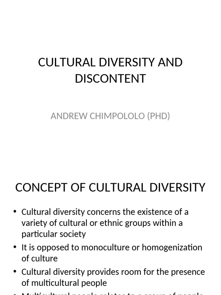 Cultural Diversity and Perception Insights | PDF | Perception ...