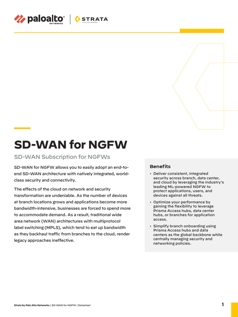 SD Wan | PDF | Computer Network | Cloud Computing