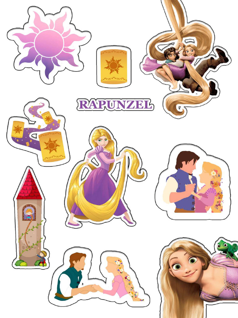 Rapunzel Stickers | PDF