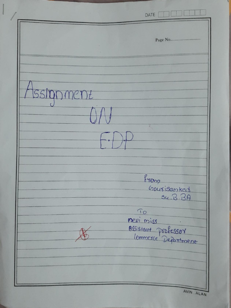 Assignment 1 EDP | PDF