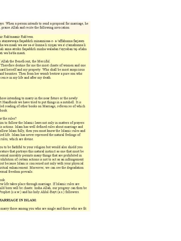 Marriage Handbook | PDF | Birth Control | Marriage