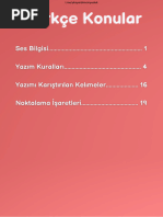 Sozcukte Anlam PDF Ders Notu 2024 Deniz Hoca | PDF