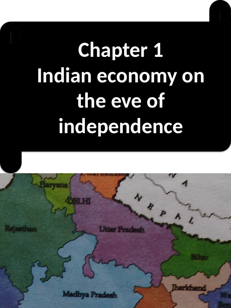 Indian Economy Before Independence | PDF | Economy Of India | British Raj