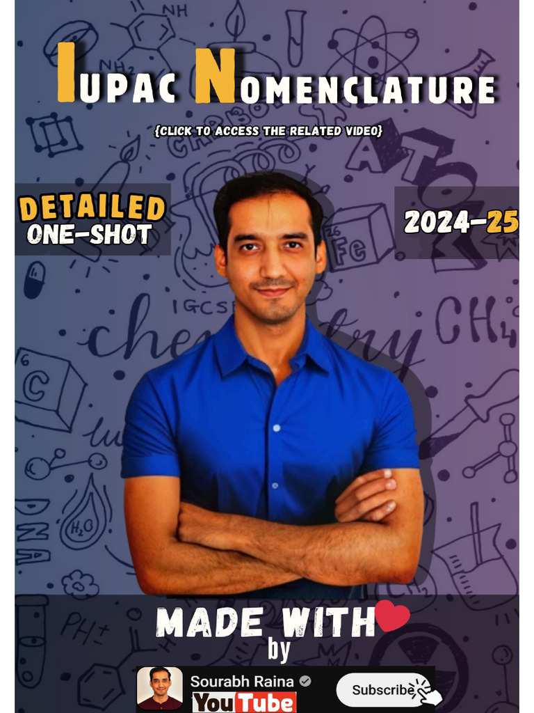 Iupac Nomenclature | PDF