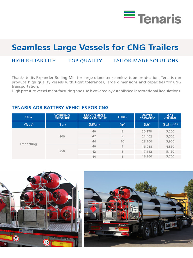 Largevessels X CNG - Flyer - Eng12 2016 | PDF | Gases | Gas Technologies