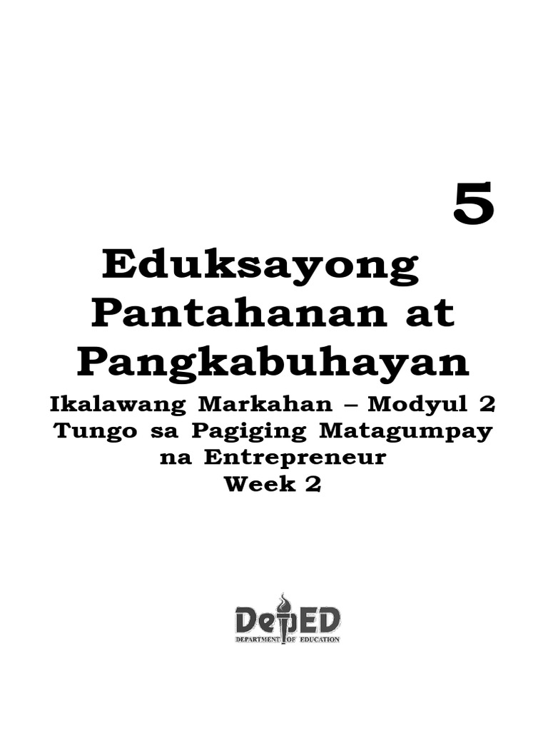 EPP5 ICT Q2 Module-2 - PASSED | PDF