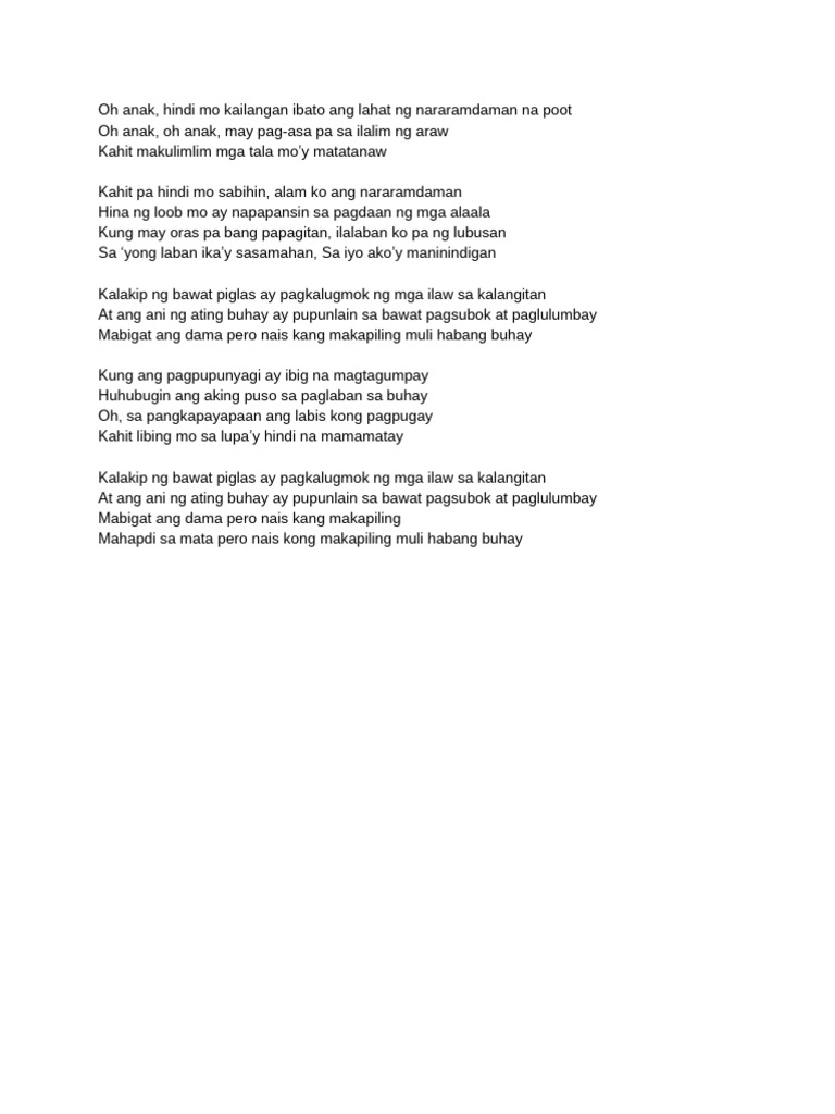 Mahapdi Sa Mata | PDF