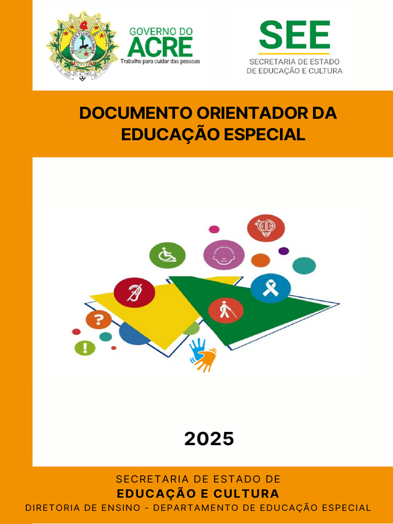 2025 - Documento Orientador Da Educação Especial | PDF | Educação ...