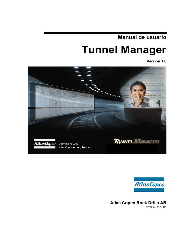 9852 2472 05 Tunnel Manager - Users Manual | PDF | Archivo de computadora | Ventana (informática)
