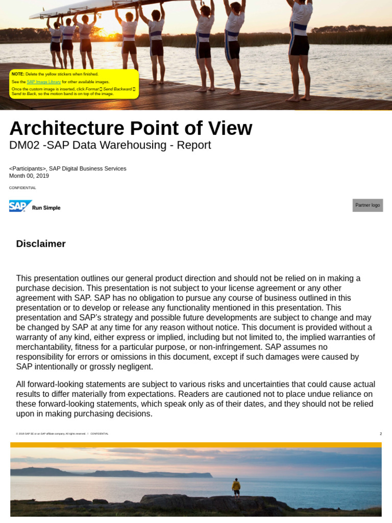 Architecture Point of View - Data Warehousing - Final Report 01 | PDF | Information Technology ...