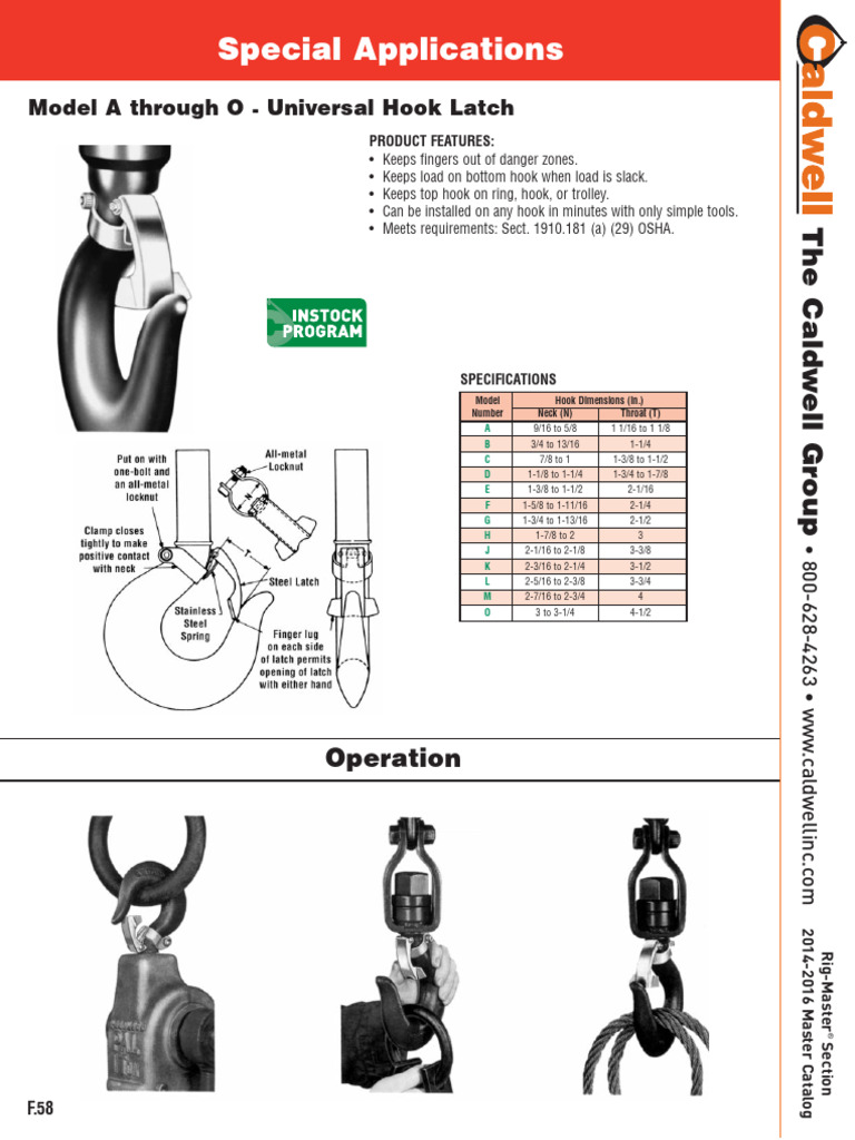 Latch universelle - model-a-o-catalog | PDF
