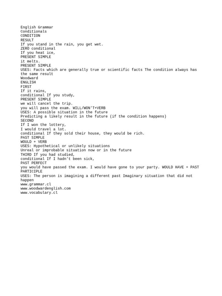 English Grammar important rules | PDF