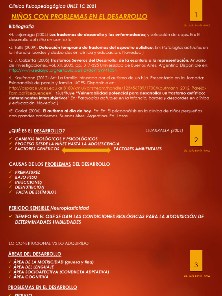 Power 2021 2C Nñs con Probl en el Desarrollo | PDF | Autismo ...