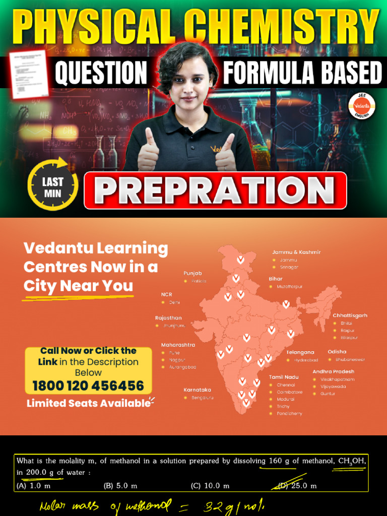Physical Chemistry Formula Based | PDF | Chemistry | Metrology