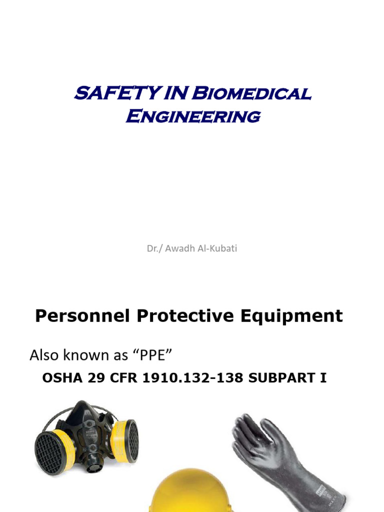 Part 8 _ Personal Protective Equipment | PDF | Personal Protective Equipment | Working Conditions