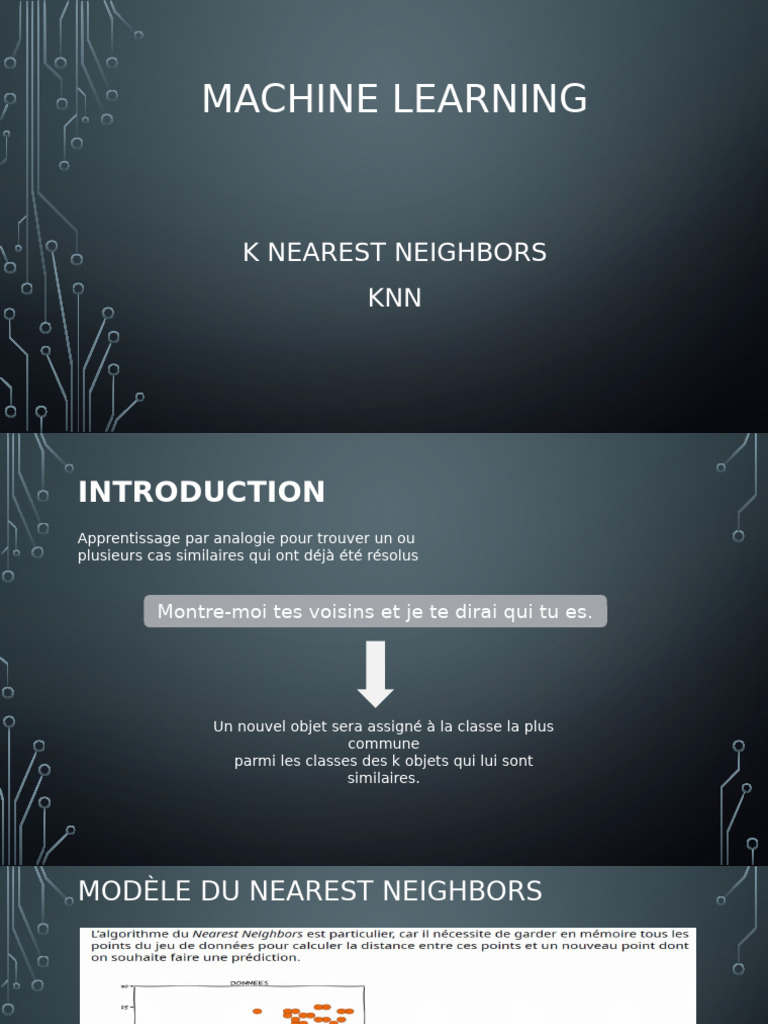 Classification avec KNN en Machine Learning | PDF | Apprentissage ...