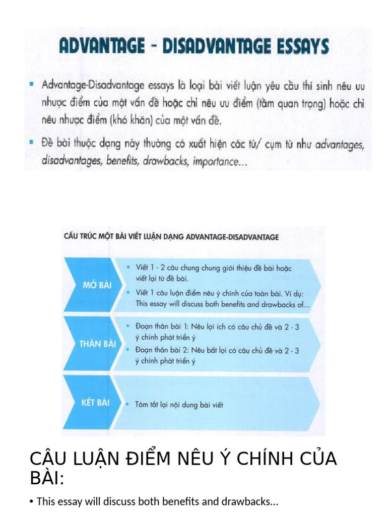 Advantages and Disadvantages Essay Guide | PDF