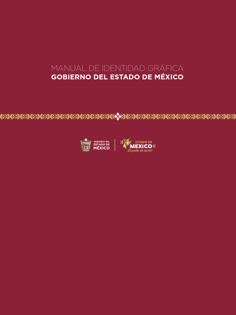 Manual Identidad Gobierno Del Estado de México 150124 | PDF | Estado ...
