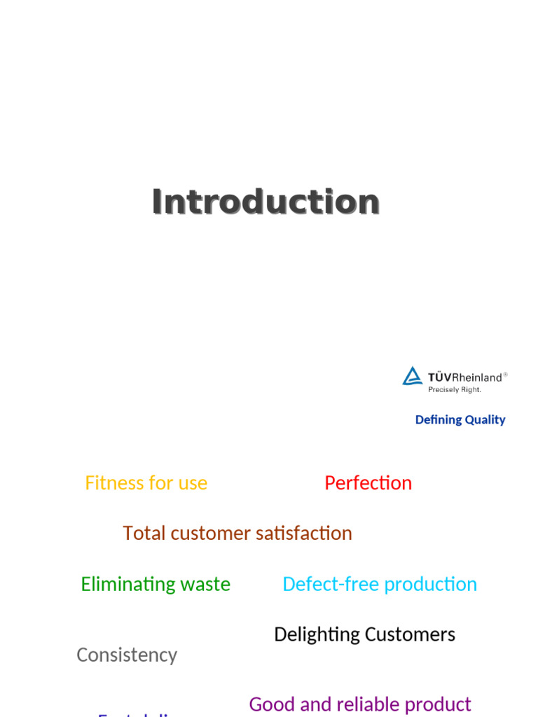 00 Introduction | PDF | Semiconductor Device Fabrication | Six Sigma