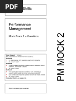 ACCA PM Exam Cheat Sheet | PDF | Performance Indicator | Return On ...
