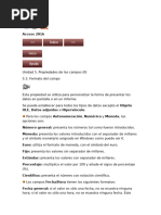 Máscaras de Entrada en Access: Guía Práctica | PDF | Ventana ...