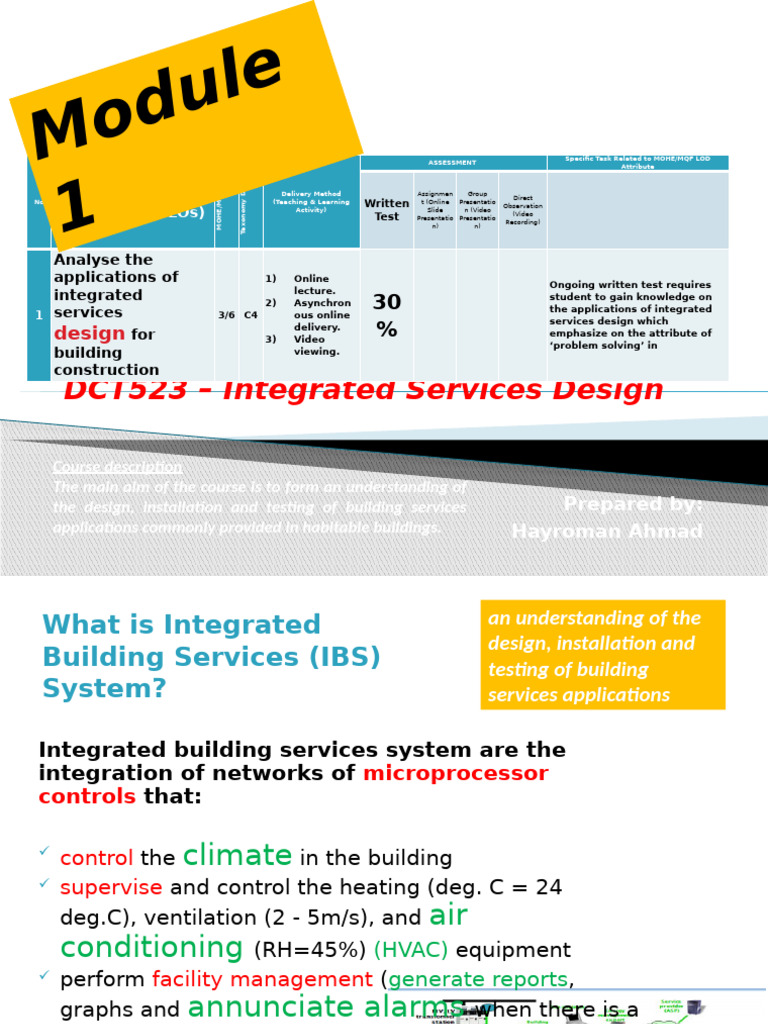 Building Services Design Course | PDF