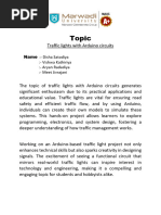 The Two-Way Traffic Light System Project | PDF